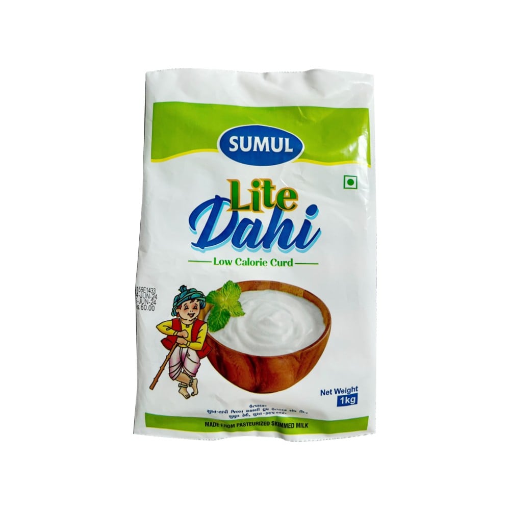 Sumul Low Calorie Pouch Curd Price - Buy Online at Best Price in India