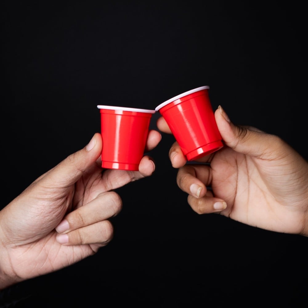 URGO Premium Red Party Shot Cups / Disposable Party Glass (60 ml) Price ...