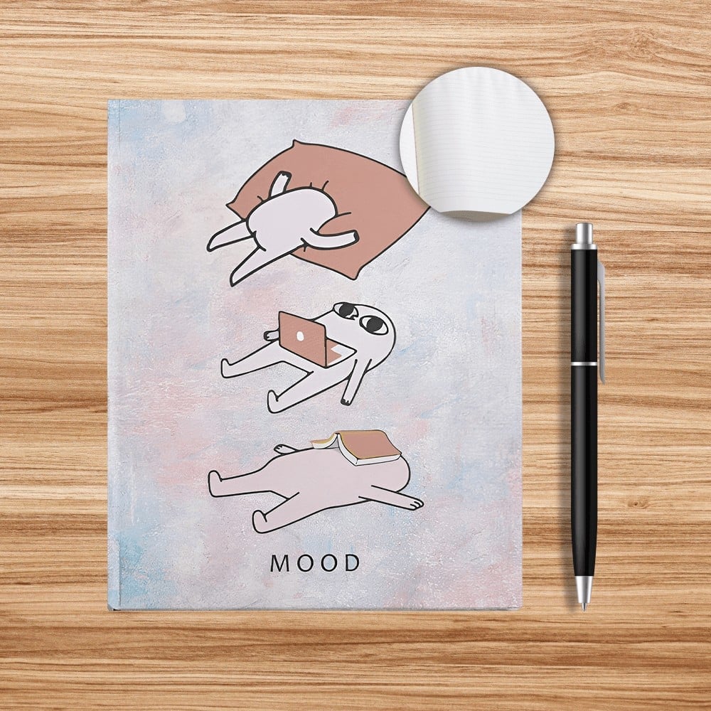 Papboo Mood Single Line Hardcover Notebook (A5, 140 Pages) Price - Buy ...