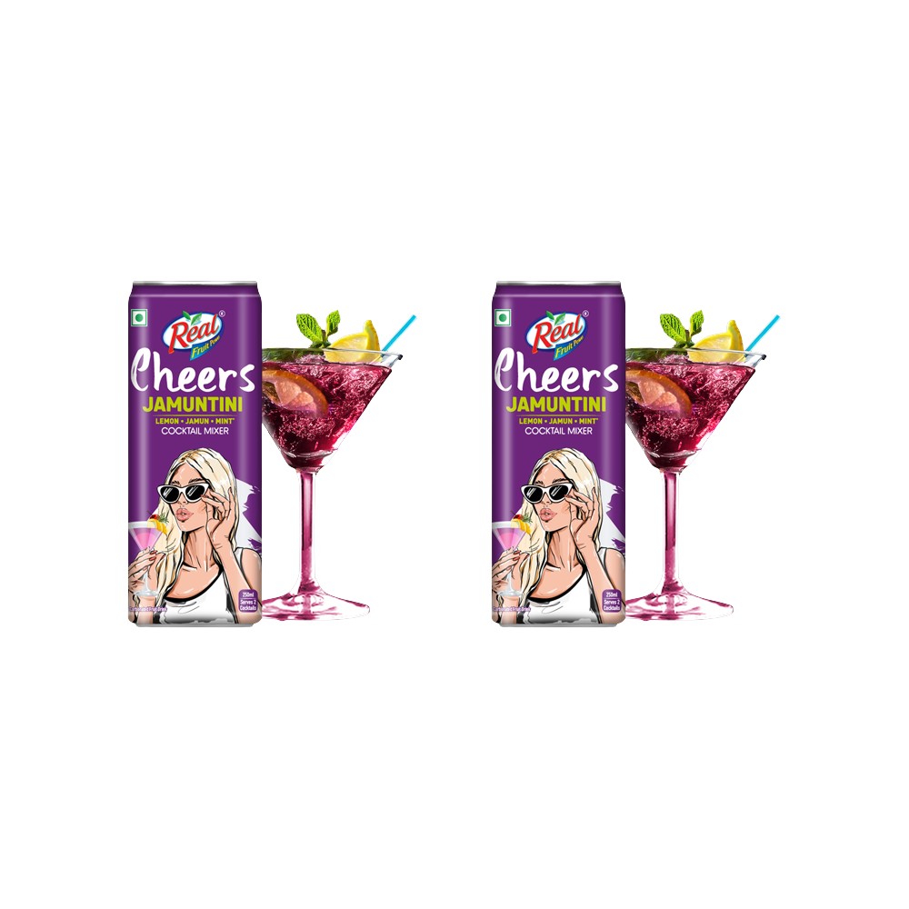 Real Cheers Jamuntini Cocktail Mix - Pack of 2 Price - Buy Online at ...