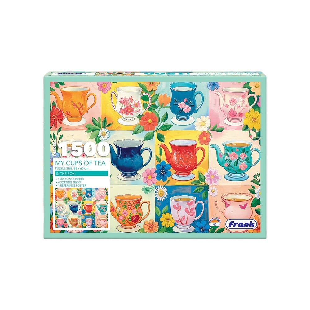 Frank My Cups of Tea Jigsaw Puzzle Price - Buy Online at ₹1429 in India