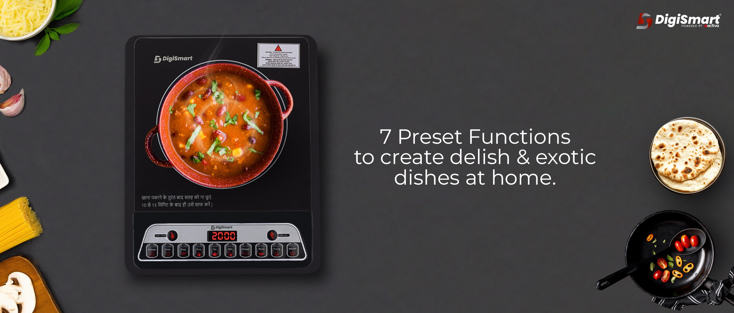 Digismart Induction Cooktop (2000 W) Price - Buy Online at Best Price ...