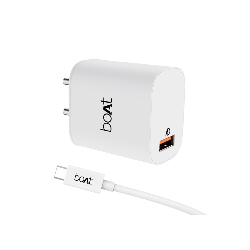 boAt Charging Adapter with Cable (with Smart IC Protection, 18 W) Price ...