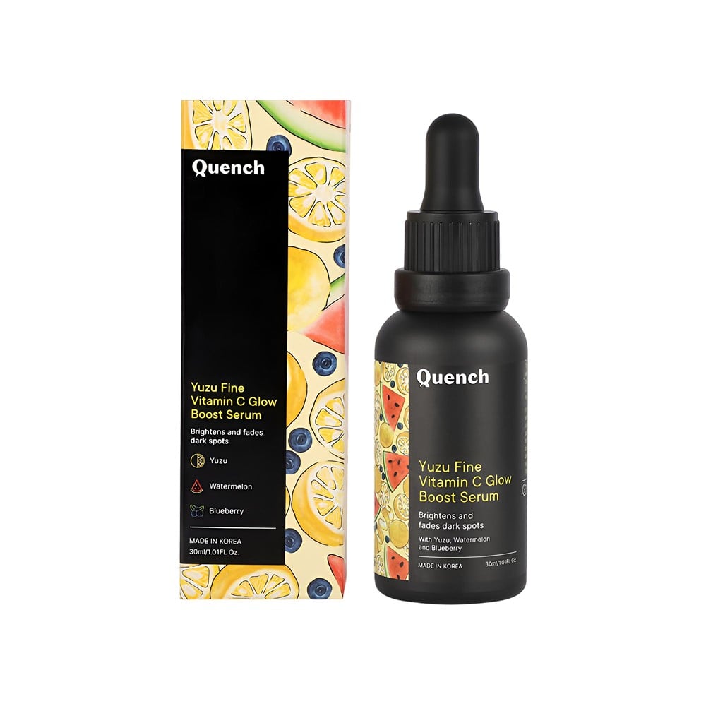 Quench Glow Boost Face Serum with Yuzu Vitamin C Price - Buy Online at ...