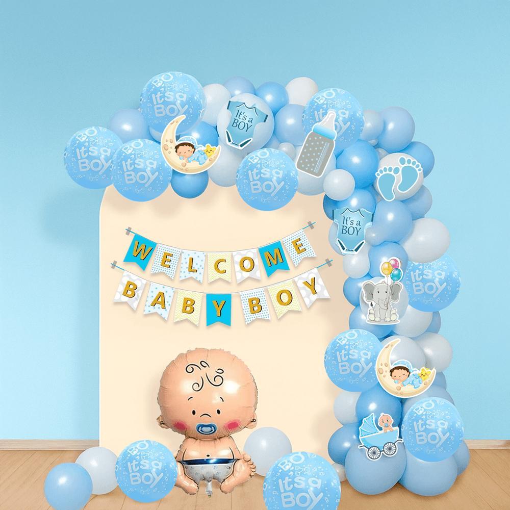 Welcome Baby Boy Decoration Kit by Party Propz Price - Buy Online at ...