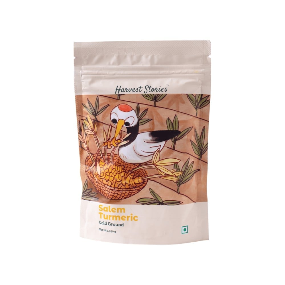 Harvest Stories Cold Pressed Salem Turmeric Powder/Haldi Powder Price ...