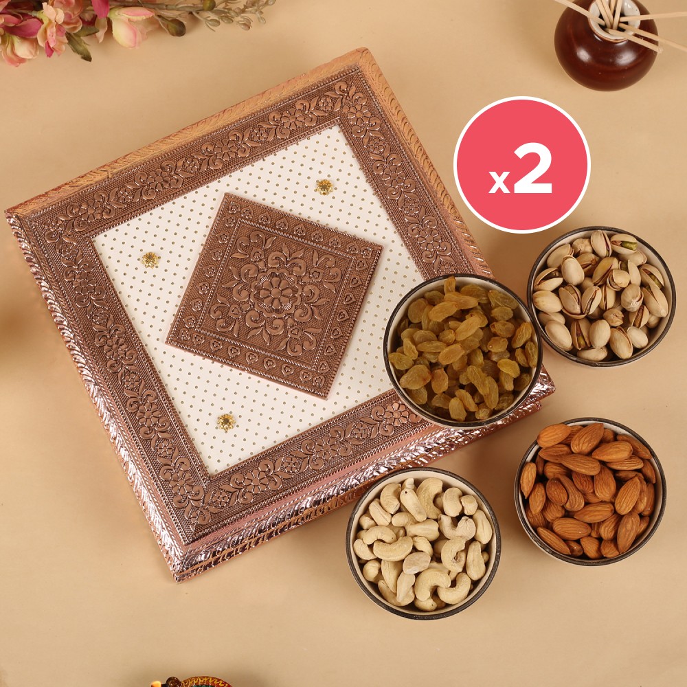 Happilo Celebrations Dry Fruits Gift Pack - Pack of 2 Price - Buy ...