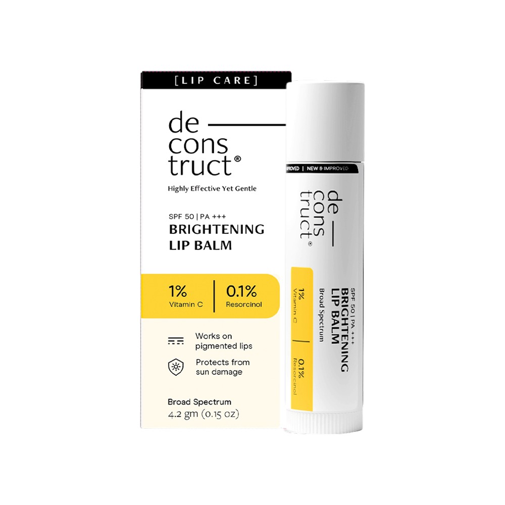 Deconstruct Brightening Lip Balm with SPF 30 & Vitamin C (Transparent ...