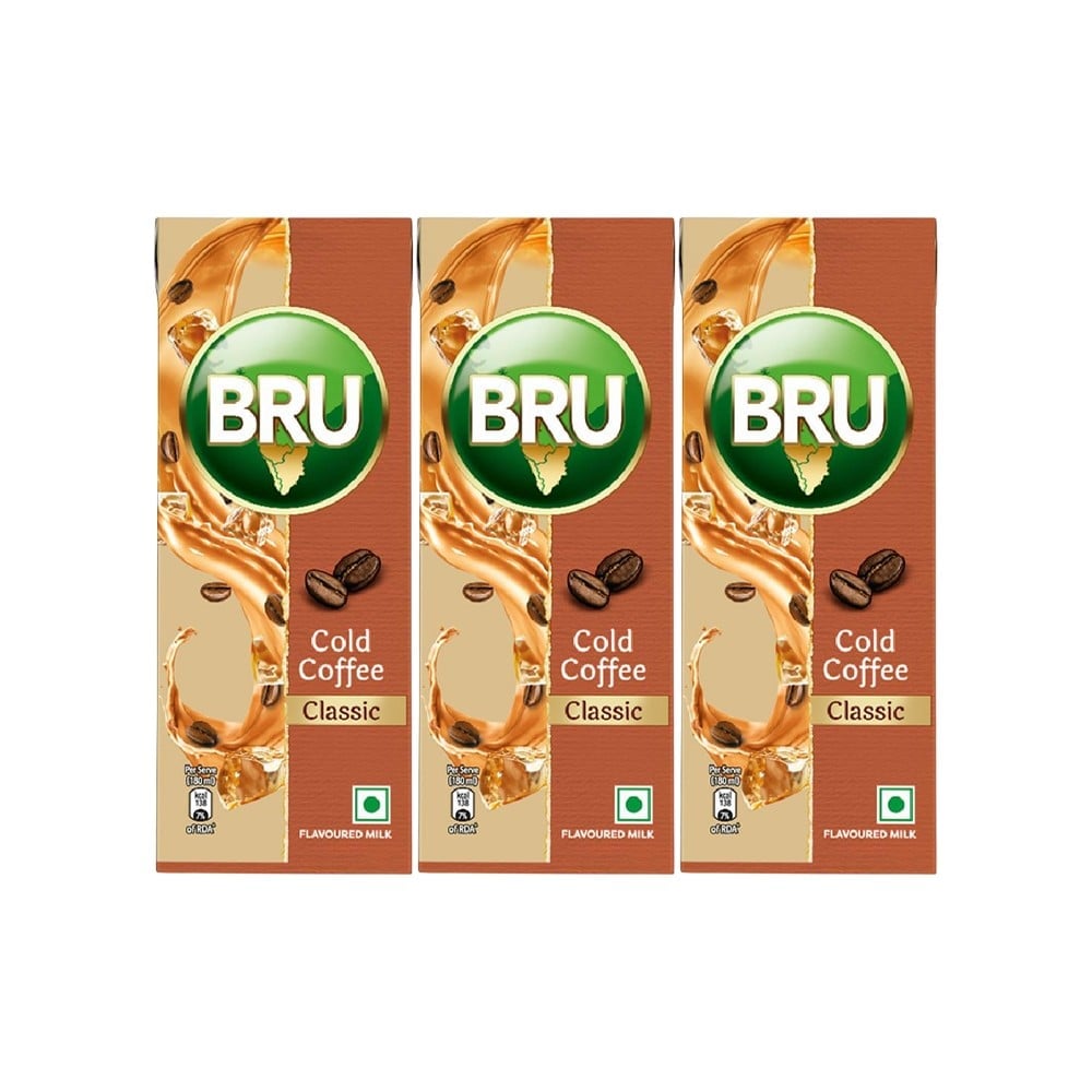 Bru Classic Cold Coffee (180 ml) - Pack of 3 Price - Buy Online at Best ...
