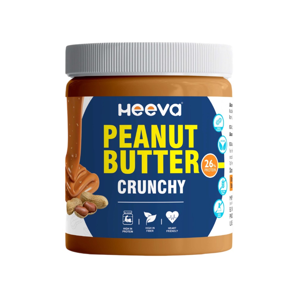 HEEVA Crunchy Peanut Butter Price - Buy Online at Best Price in India