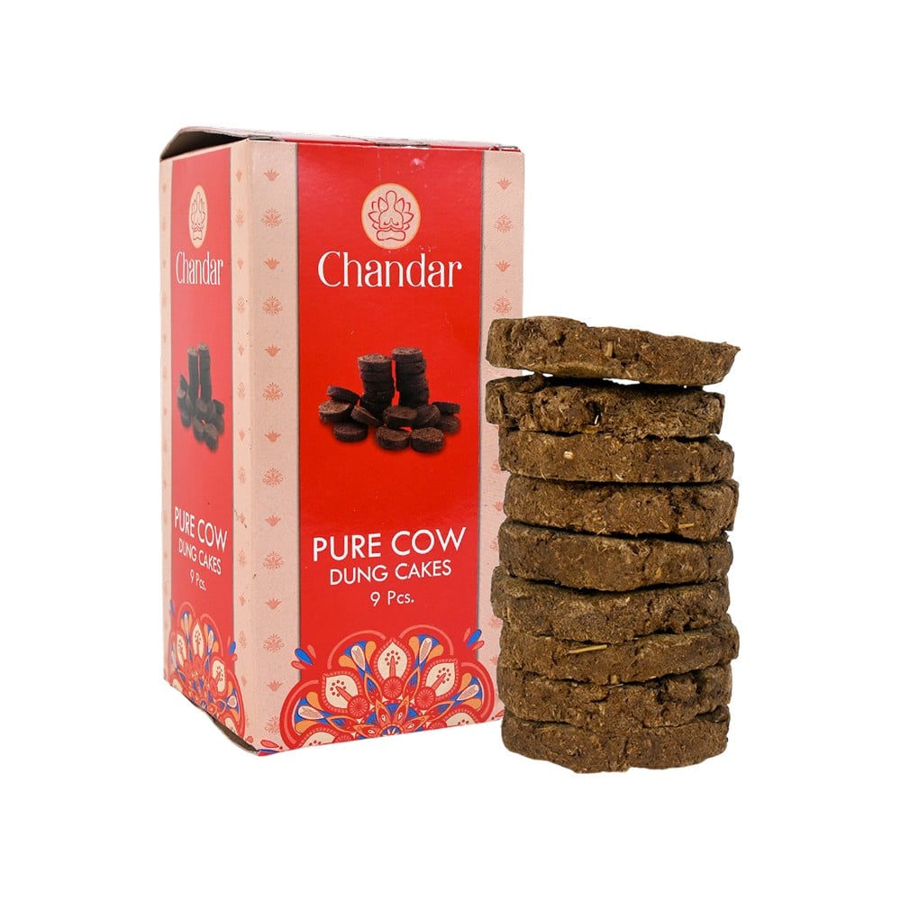 Cow Dung Cakes by Chandar Price - Buy Online at ₹69 in India