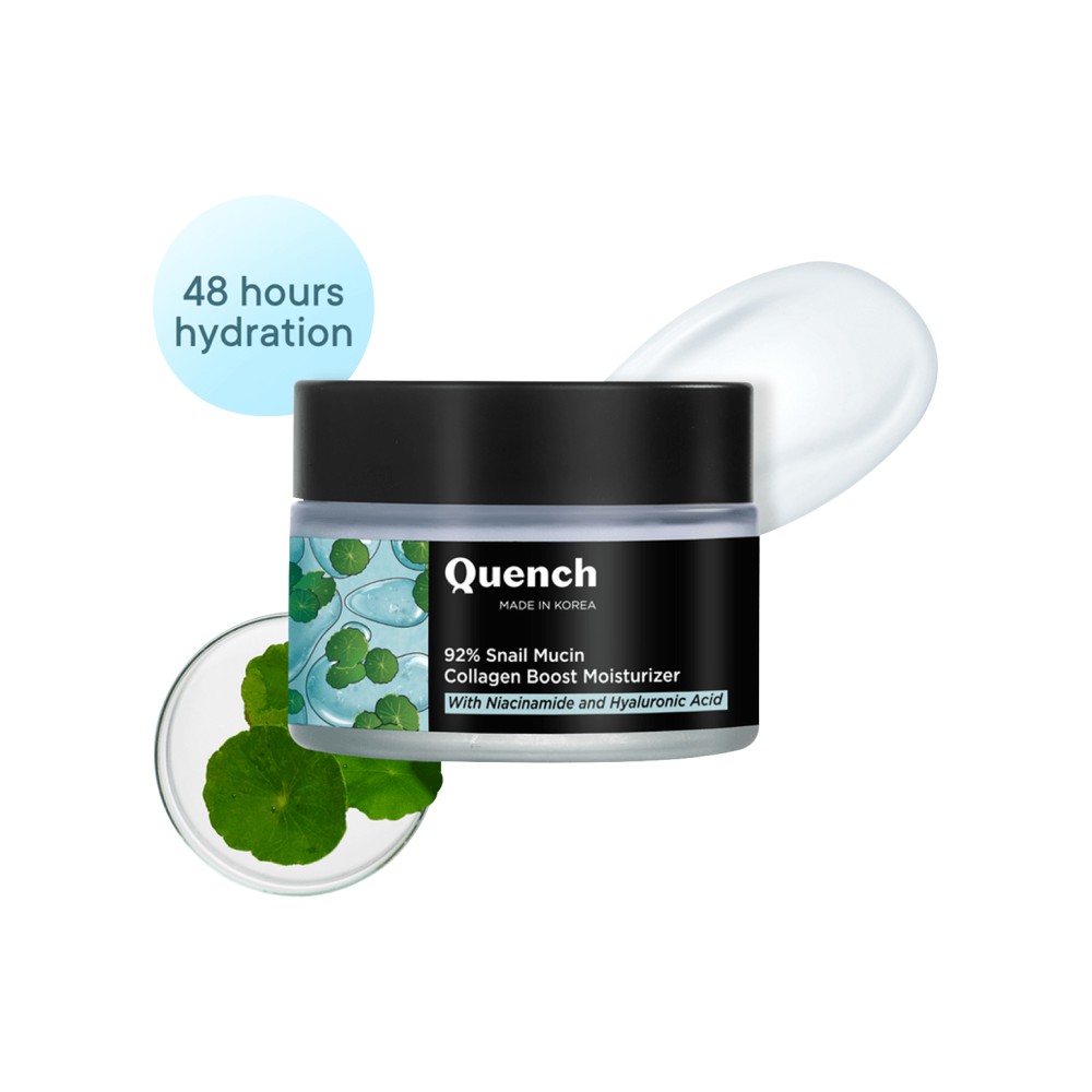 Quench 92% Snail Mucin Collagen Boost Moisturizing Cream Price - Buy ...