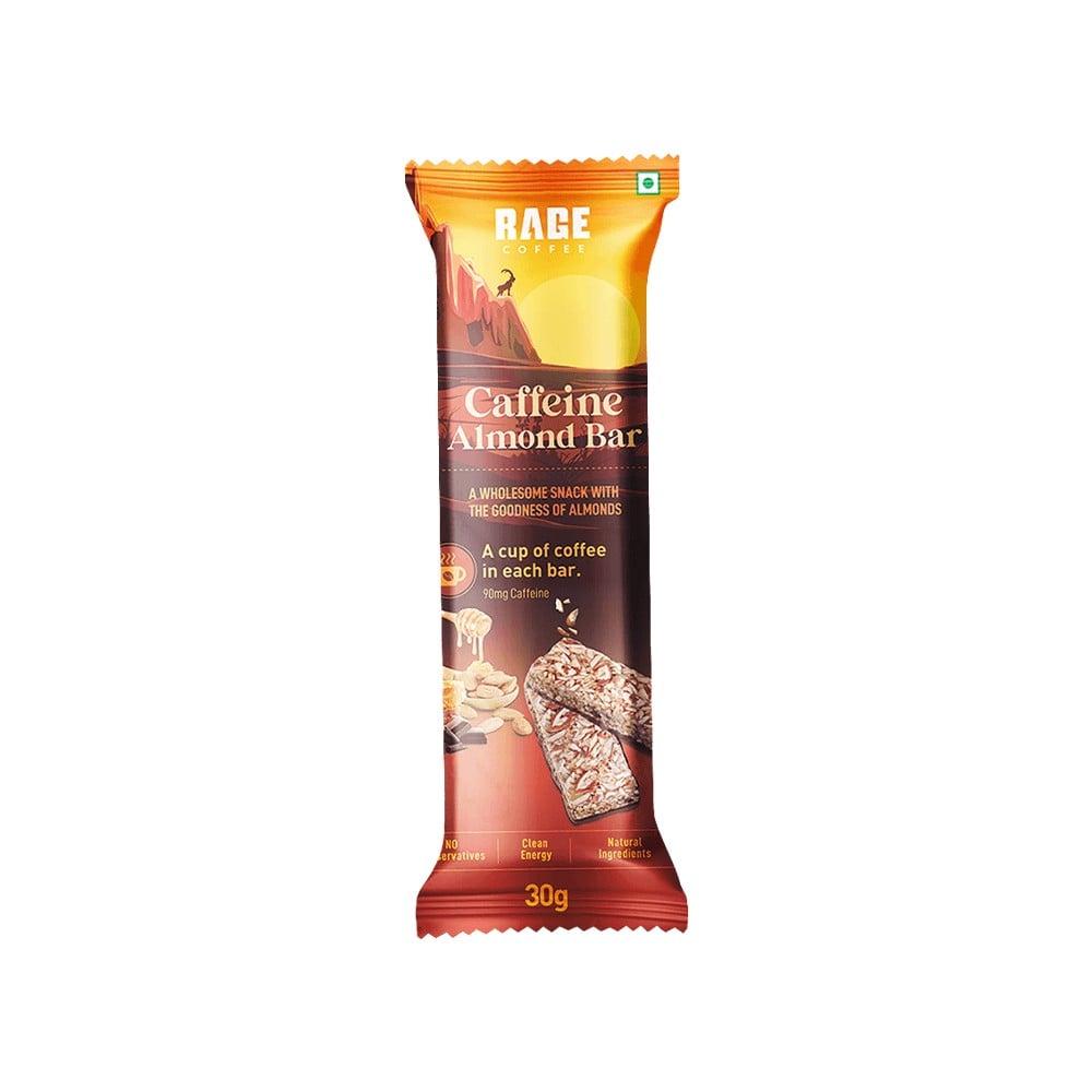Rage Coffee Caffeine Almond Bar Price - Buy Online at Best Price in India