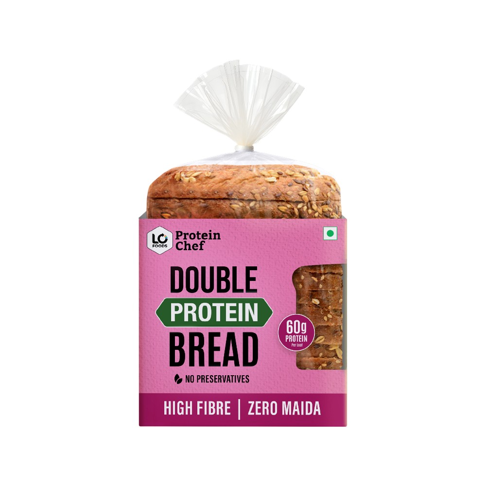 Protein Chef Double Protein Bread, Zero Maida High Fiber Price - Buy ...