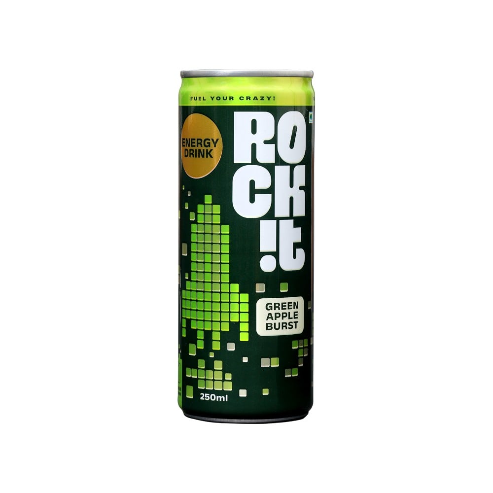 Rockit Green Apple Burst Energy Drink Price - Buy Online at Best Price ...