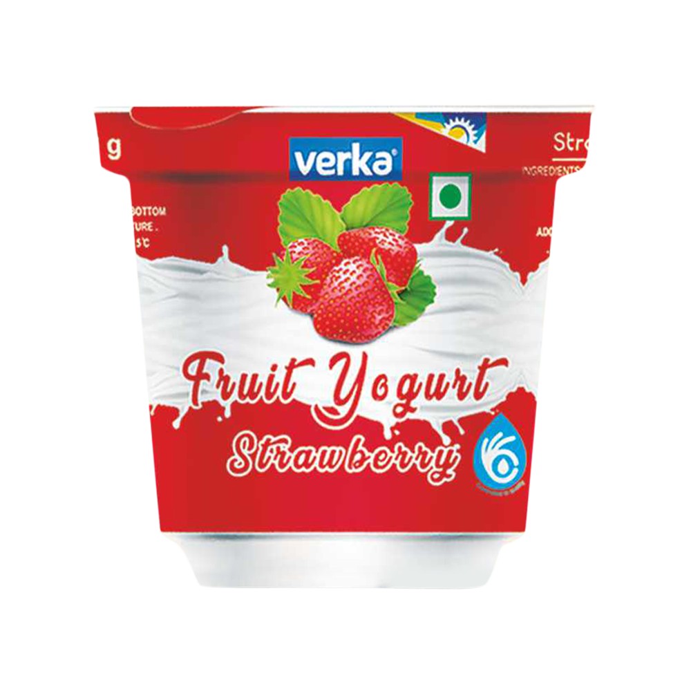 Verka Strawberry Flavoured Yogurt Price - Buy Online at Best Price in India