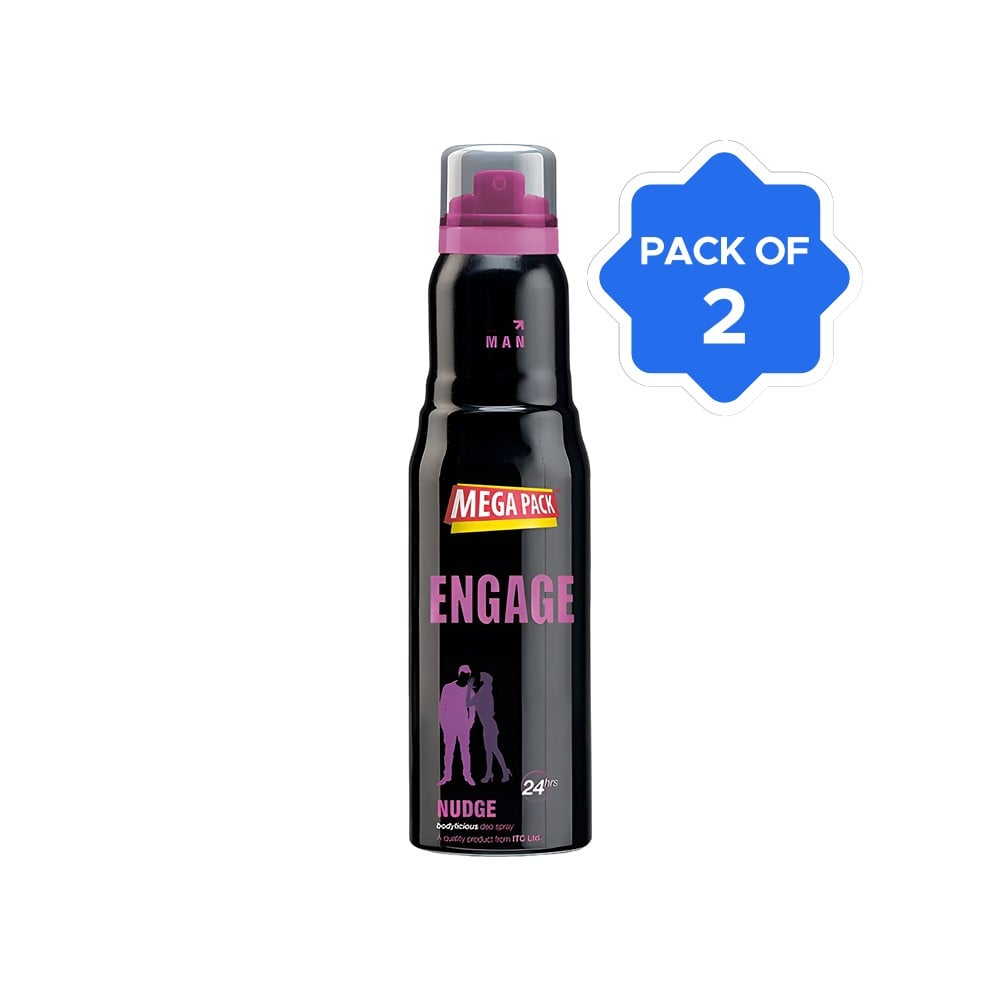 Engage Nudge Men's Deodorant (Mega Pack for Men) - Pack of 2 Price ...