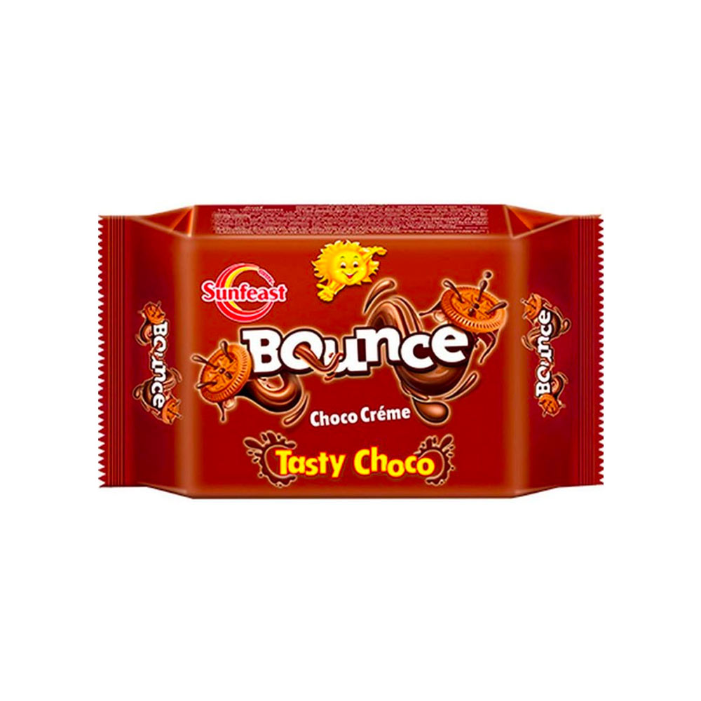 Sunfeast Bounce Choco Cream Biscuits - Pack of 5 Price - Buy Online at ...