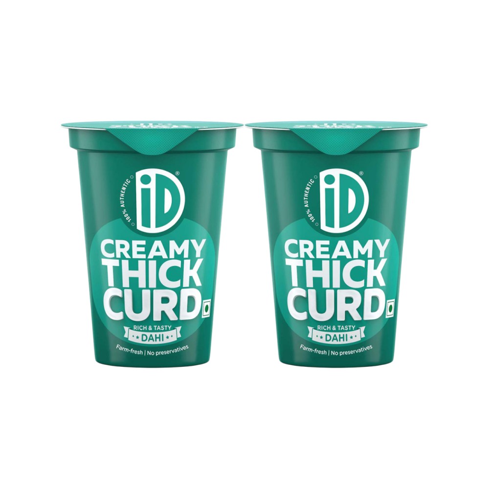 iD Creamy Thick Cup Curd - Pack of 2 Price - Buy Online at Best Price ...