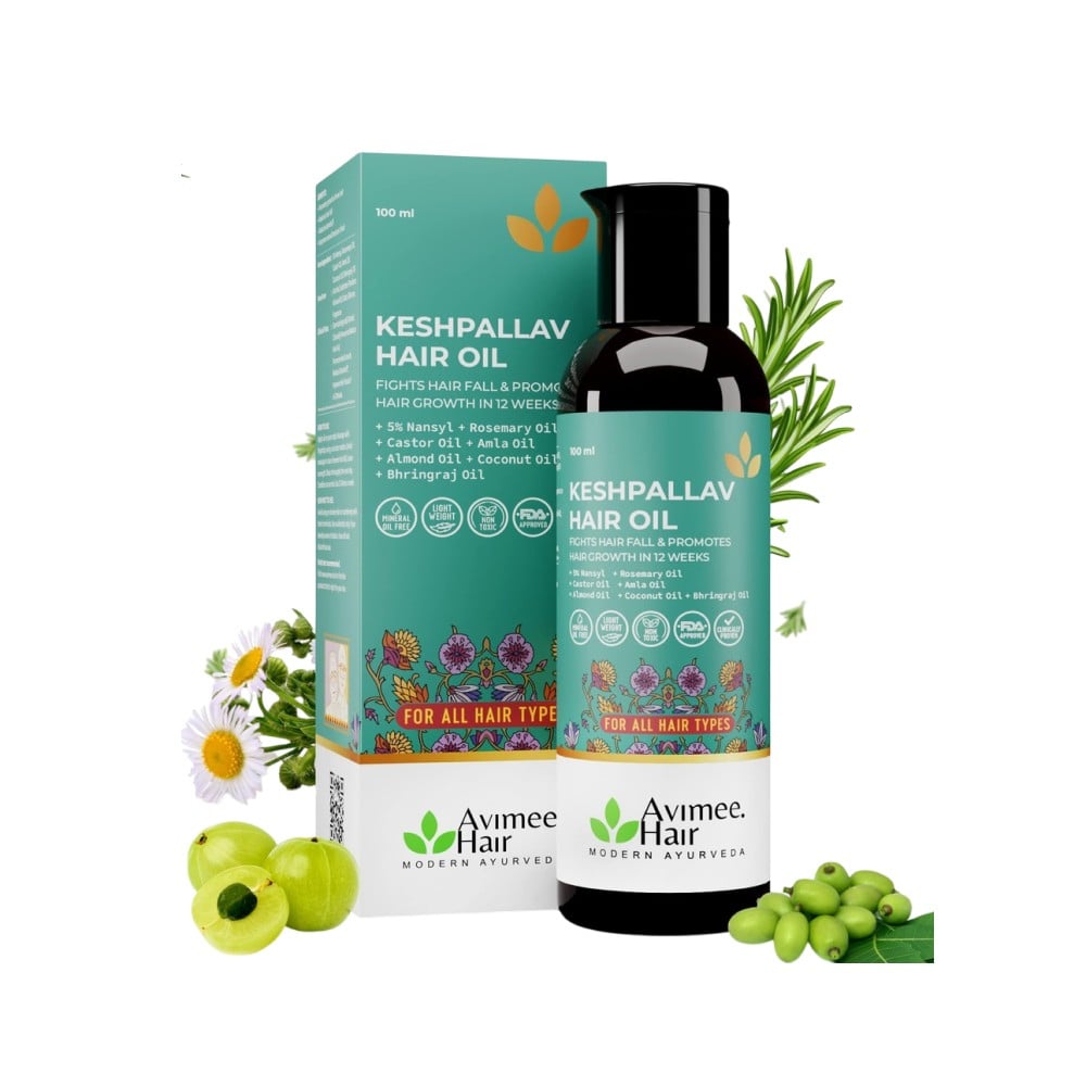 Avimee Herbal Keshpallav Handmade Hair Oil Price - Buy Online at Best ...