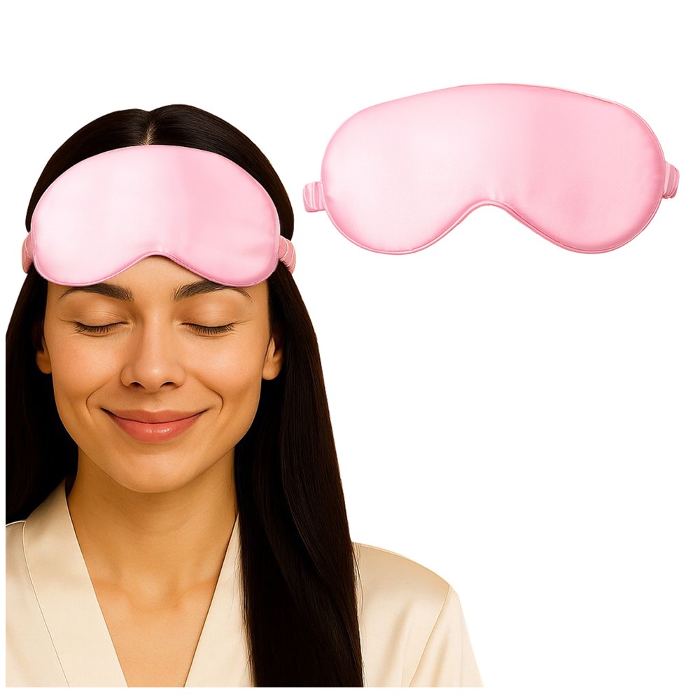GUBB 100% Satin Eye Mask (Pink) Price - Buy Online at Best Price in India