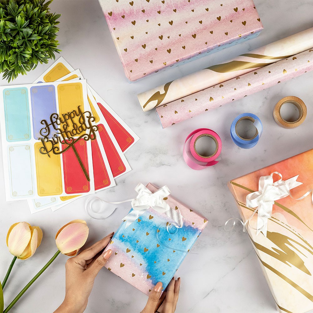 Birch & Co. Printed Gift Wrapping Paper (Multicolor) Price - Buy Online ...