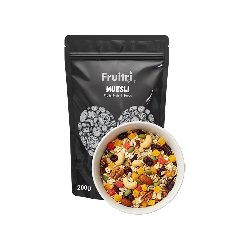 Fruitri Nutritious Muesli with Fruits, Nuts & Seeds Price - Buy Online ...