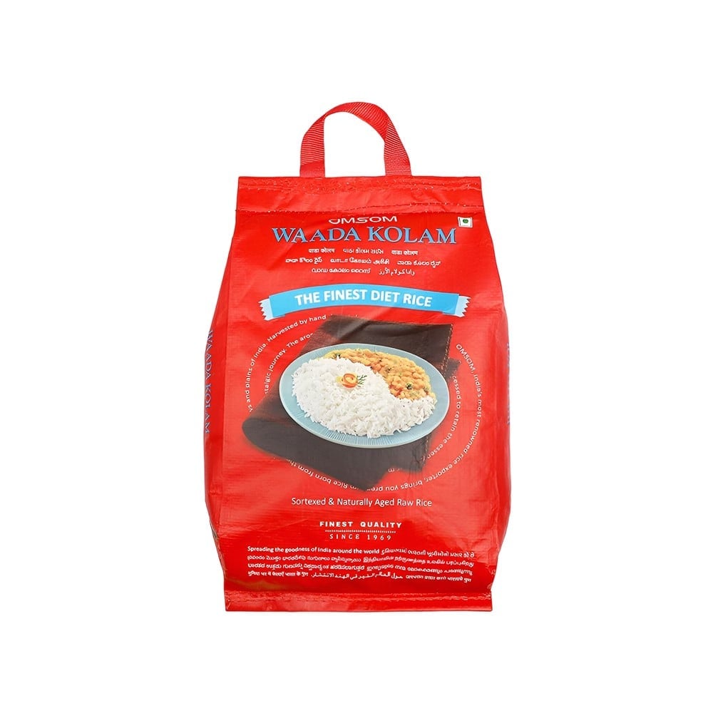 Omsom Waada Kolam Rice (Short Grain) Price - Buy Online at Best Price ...