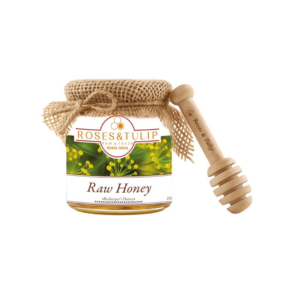 Roses & Tulip Raw & Fresh India Honey Price - Buy Online at ₹259 in India