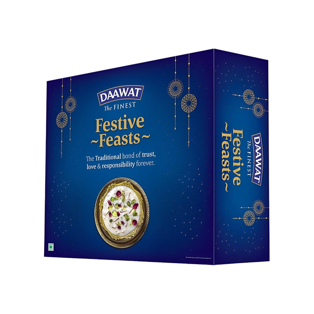 Daawat Traditional Basmati Rice (Long Grain) - Rakhi Festive Feast Pack ...