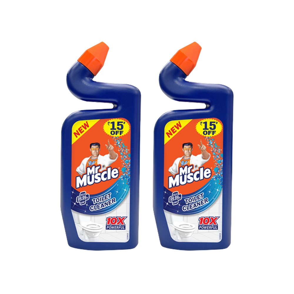 Mr Muscle Toilet Cleaner (500 ml) - Pack of 2 Price - Buy Online at ...