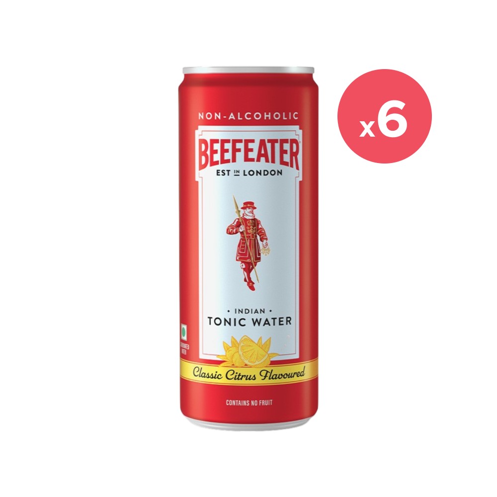 Beefeater Indian Tonic Water (Classic Citrus) - Pack of 6 Price - Buy ...