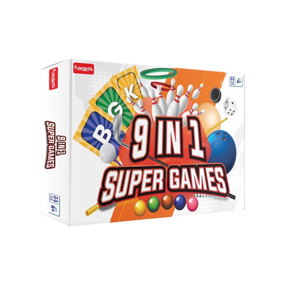 Funskool 9-in-1 Super Board Game Price - Buy Online at Best Price in India