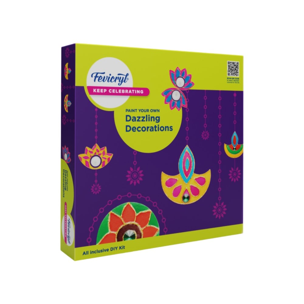 Fevicryl Paint your Own Dazzling Decorations DIY Kit Price - Buy Online ...