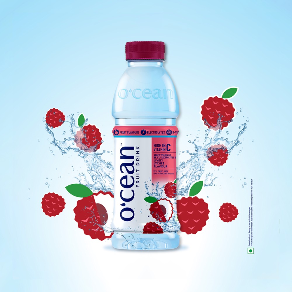O'cean Flavoured Water (Lively Lychee) Price - Buy Online at ₹68 in India