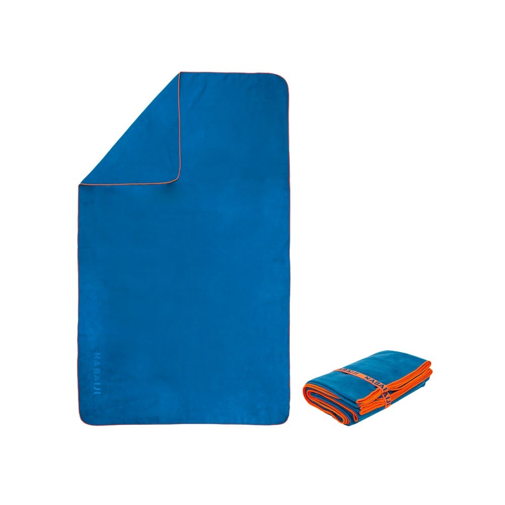 Decathlon Microfiber Quickdry Towel - Dark Blue, 85x160cm - NABAIJI ...