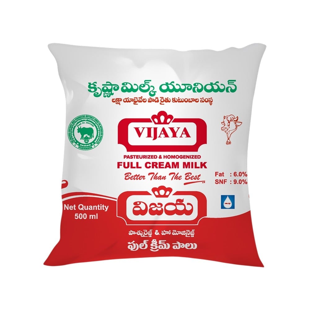 Vijaya Dairy Full Cream Milk Price - Buy Online at Best Price in India