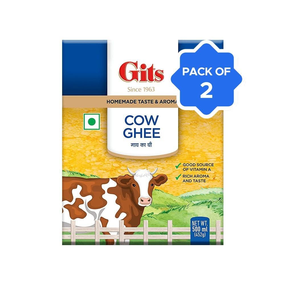 Gits Cow Ghee - Pack of 2 Price - Buy Online at Best Price in India