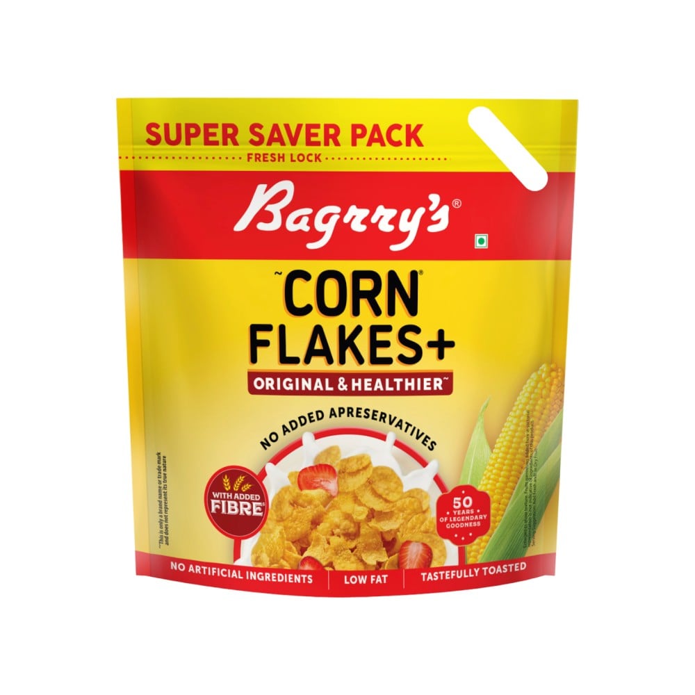 Bagrry's Original & Healthier Corn Flakes Plus Price - Buy Online at ...