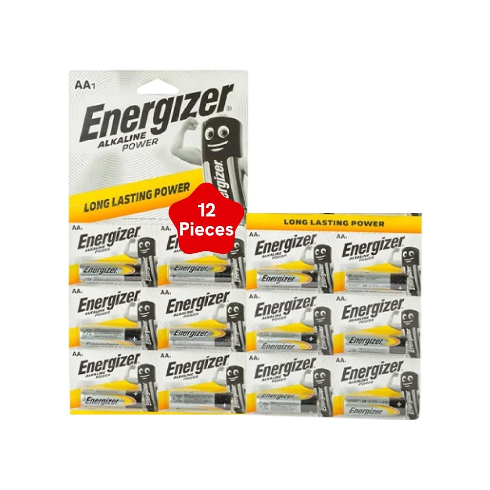 Energizer AA Alkaline Battery (Pack of 12) Price - Buy Online at Best ...