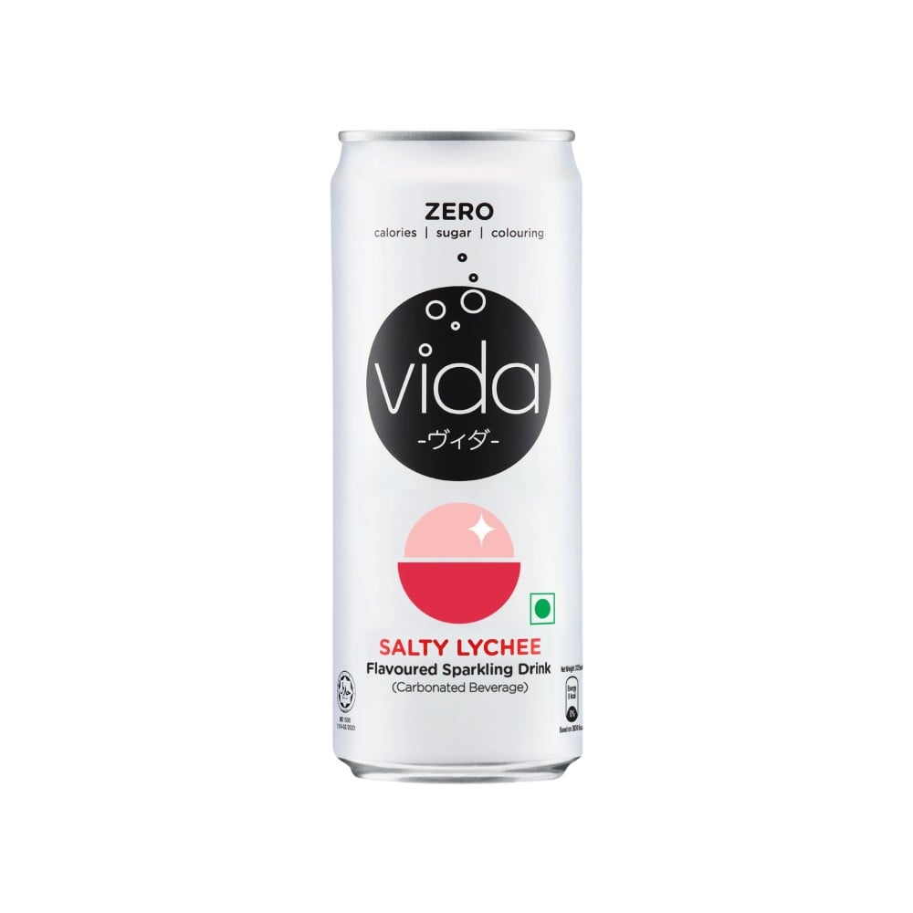 Vida Zero Sugar Zero Calorie Lychee Sparkling Drink Price - Buy Online ...
