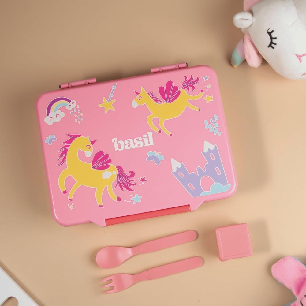 Basil Plastic Binge Bento Lunch Box (1.33 ltrs) Price - Buy Online at ...
