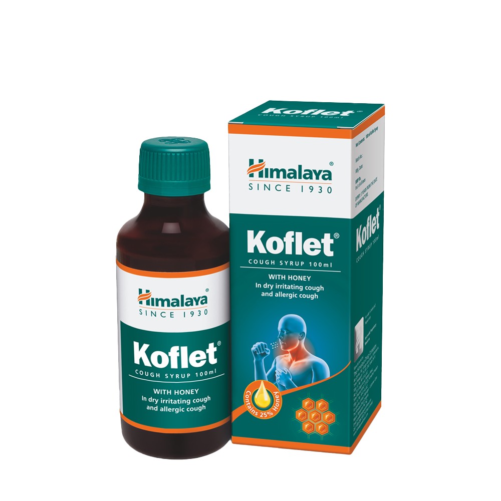Himalaya Koflet Cough Syrup Price - Buy Online at ₹104 in India