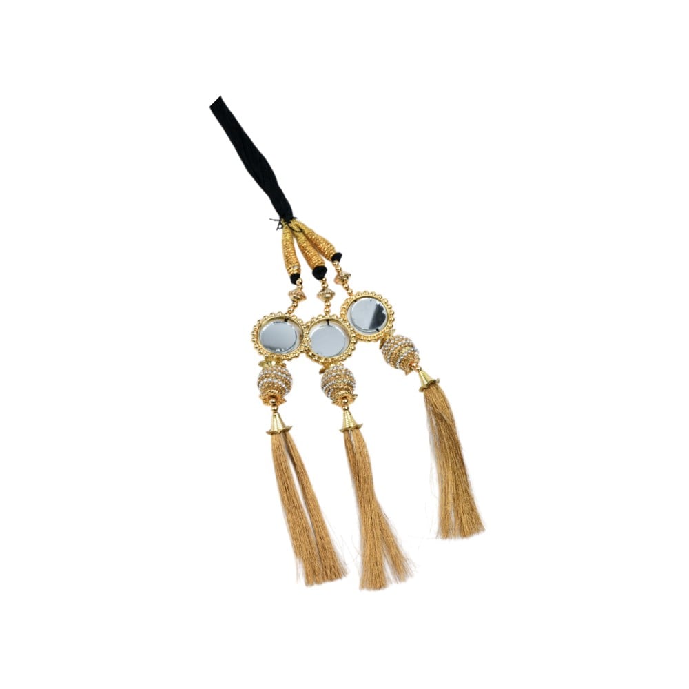Aarunya Creations Hair Extension Paranda / Parandi (Black) Price - Buy ...