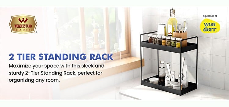 WonderStand 2-Tier Countertop Home Organizer Price - Buy Online at ₹559 ...