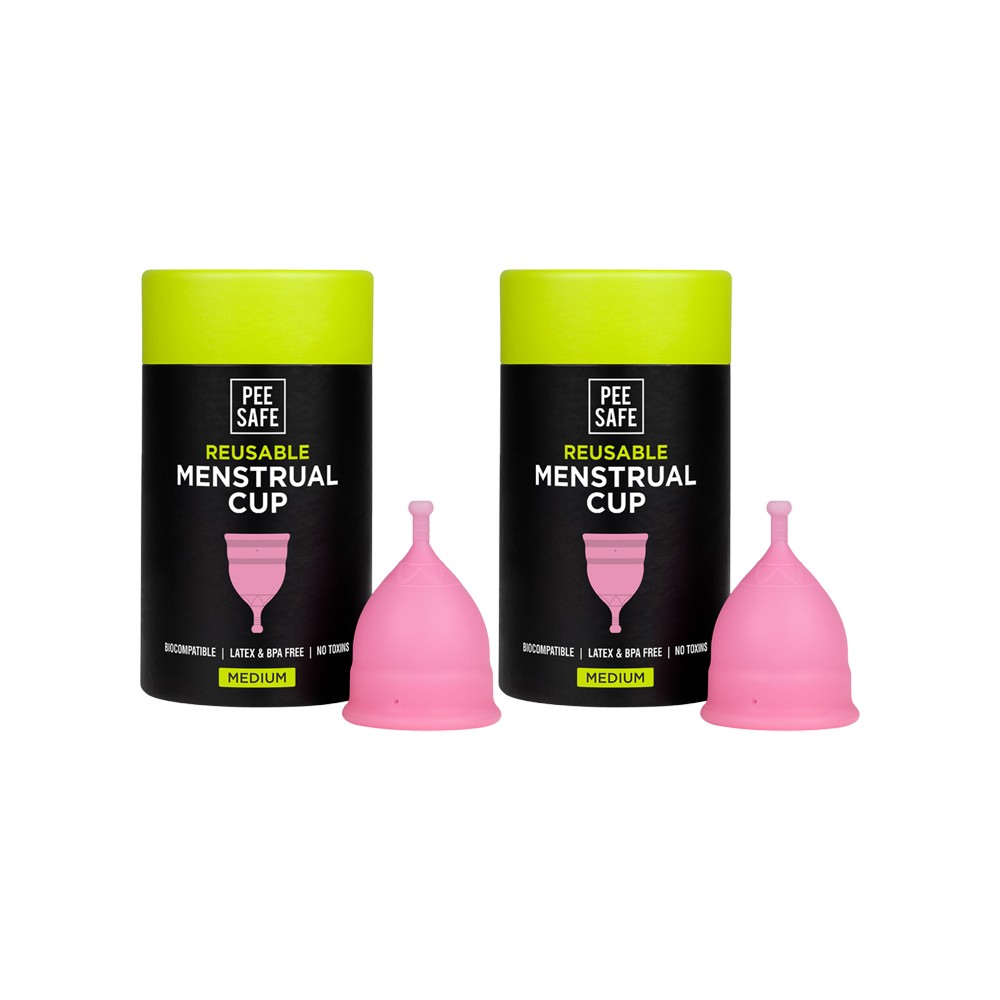 Pee Safe Reusable Menstrual Cup - Pack of 2 Price - Buy Online at Best ...