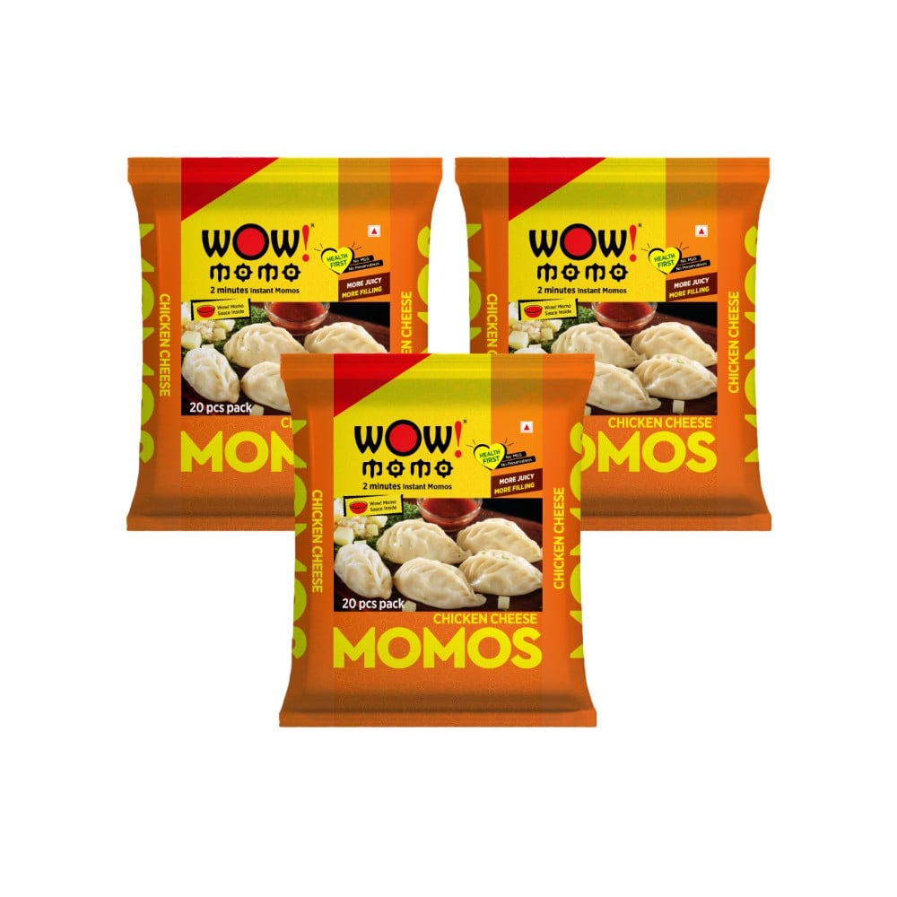 Wow! Momo Chicken Chicken Momos (Frozen) - Pack of 3 Price - Buy Online ...