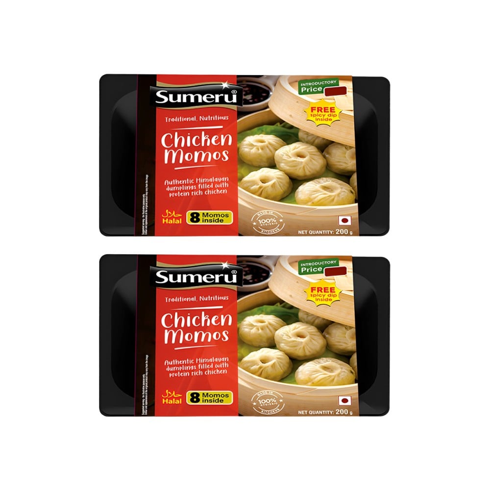 Sumeru Chicken Momos (Frozen) - Free Spicy Dip - Pack of 2 Price - Buy ...