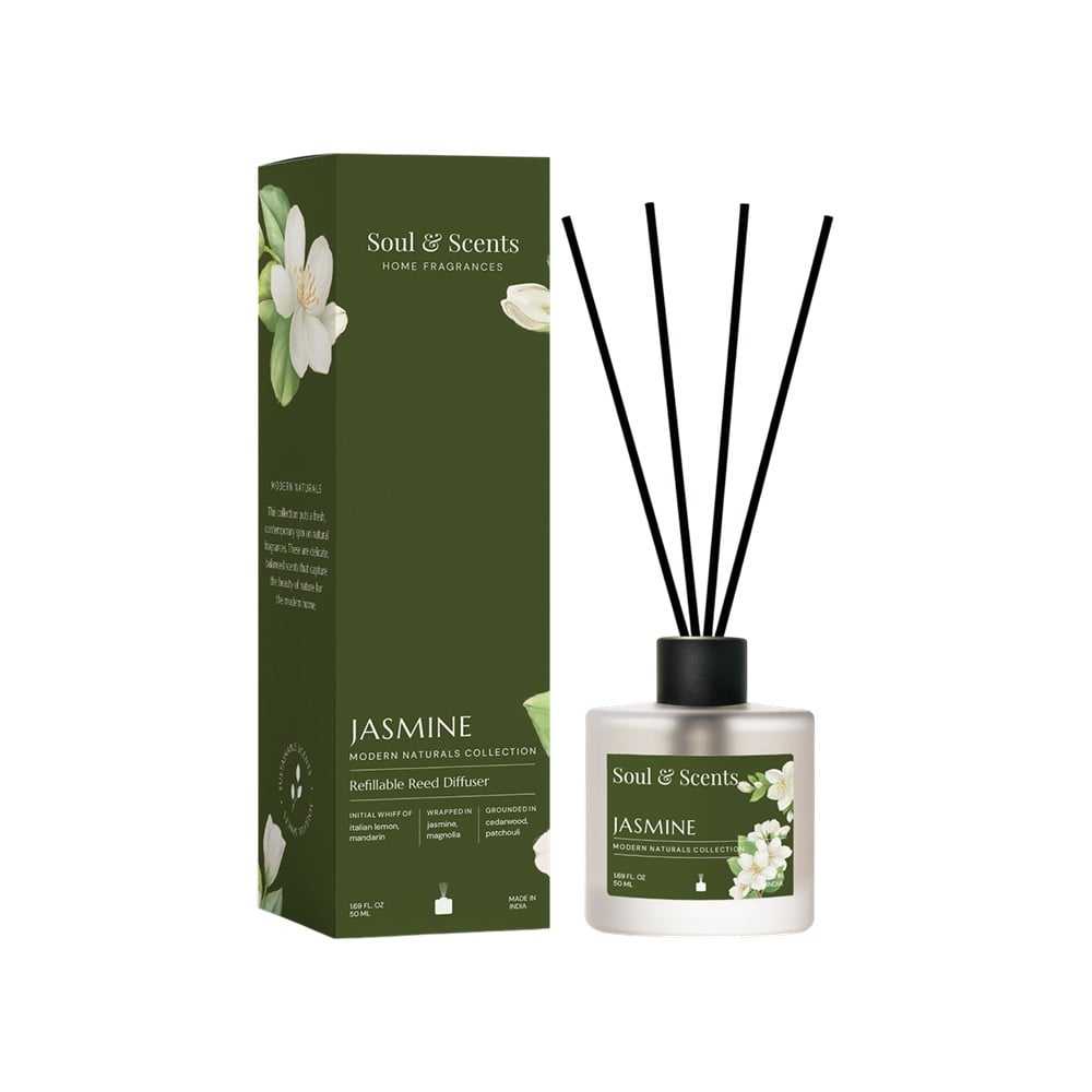 Soul & Scents Jasmine Oil Diffuser Set (Jasmine) Price - Buy Online at ...