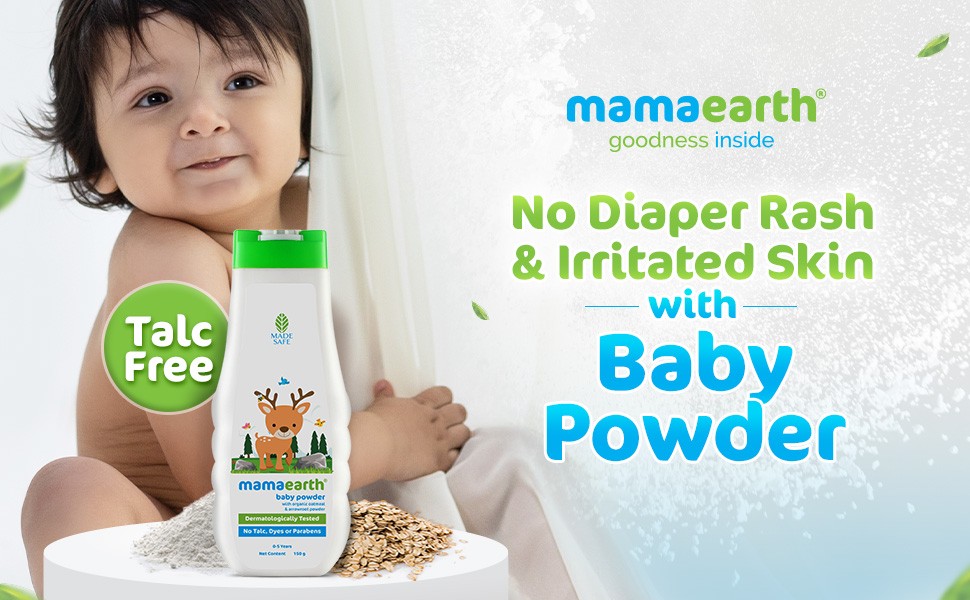 Mamaearth Baby Powder (0 - 5 Years) Price - Buy Online at Best Price in ...
